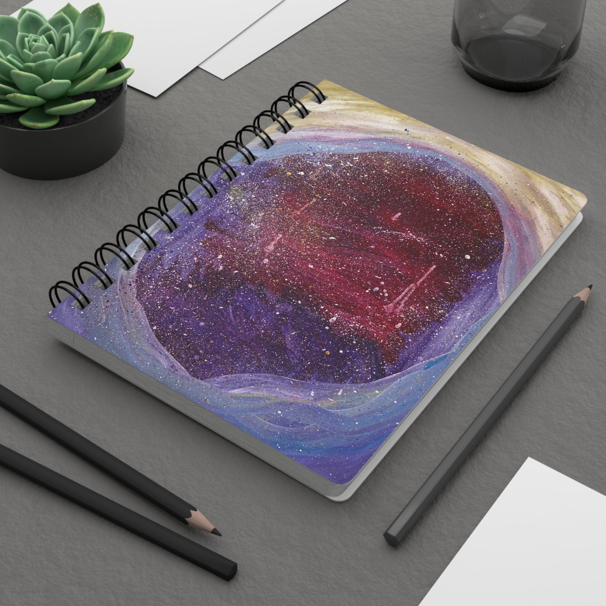 Plato's Cave Painting Spiral-Bound Lined Notebook – Terra Conserva